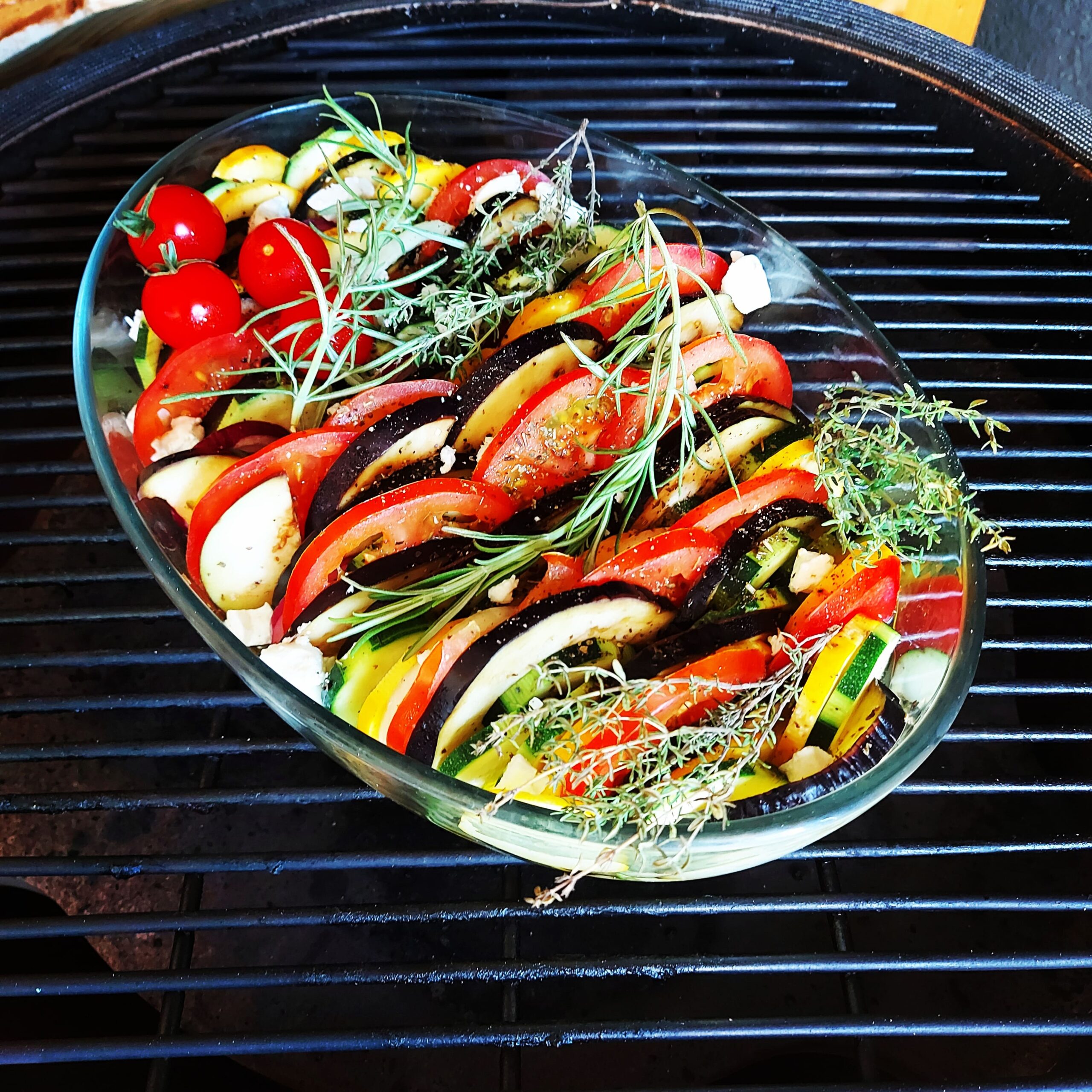 Tian de légumes au BBQ - Oh My Grill